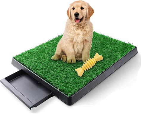 Almohadilla De Césped Para Perro Con Bandeja Alfombrillas De Césped