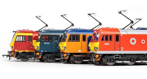 Class 92 Decorated Samples Railroad Modeling
