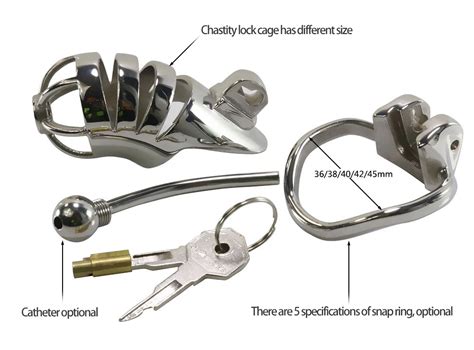 Hollow Chastity Lock Penile Lock Chastity Cage Alternative Toys Abstain From Sex Tools Male Sex