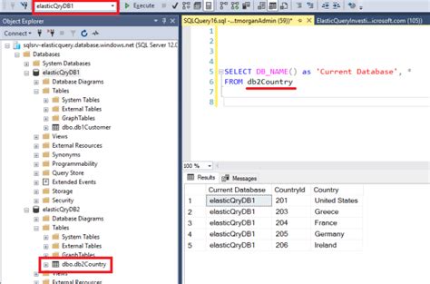 Azure Sql Db Cross Database Queries With Elastic Queries The Good