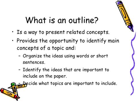 How To Make An Outline