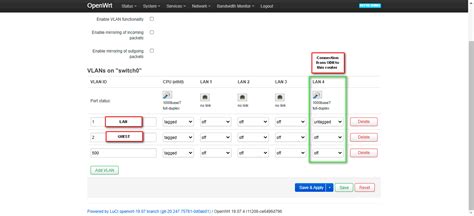 Lan Port Not Working After Use One Of The Port As Wan Network And Wireless Configuration
