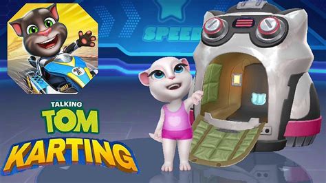 Talking Tom Karting Talking Angela Unlocked Gameplay Android Ios Youtube