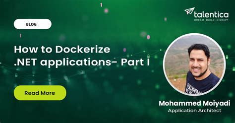 How To Dockerize Net Applications Part I
