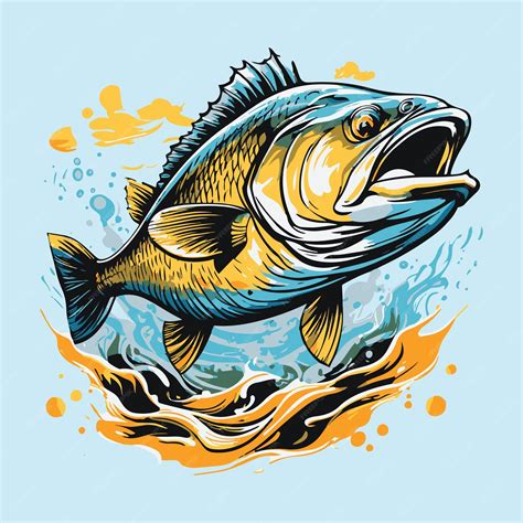 Fish Vector Illustration Premium Ai Generated Vector