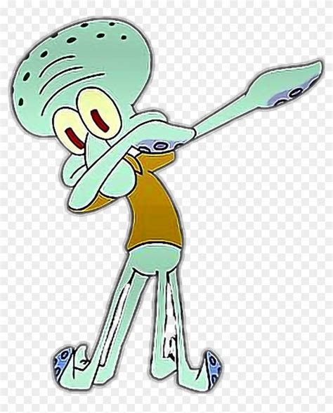 Squidward Dancing Gif Transparent Transparent Background Transparent Background Squidward Dab