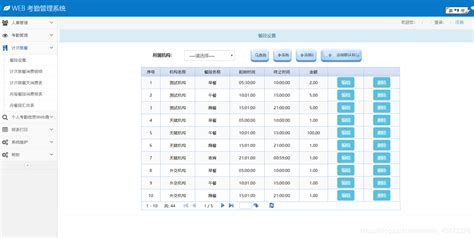 mvc 《web考勤管理系统》 项目研发文献 餐段 csdn博客