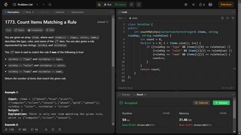 Day 15 Of 100daysofcodechallenge Count Items Matching Rules Ankit