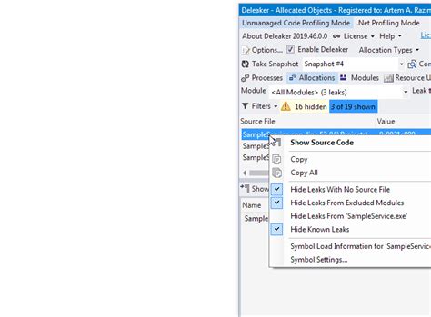 Memory Leaks Detection In A Windows Service Written In C Deleaker Blog