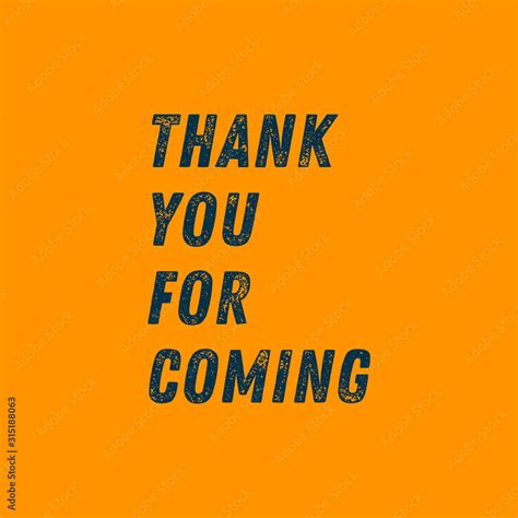 Thank You For Visiting Us Thank You For You Visit Vector Quote Stock