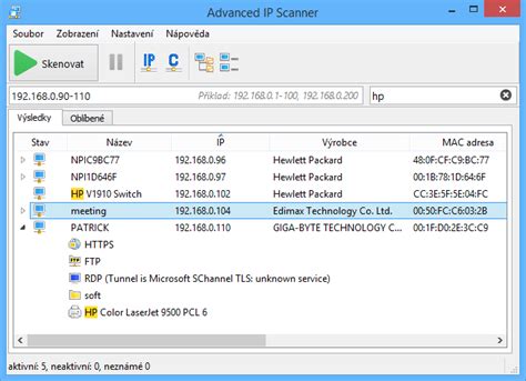 Advanced IP Scanner stáhněte si bezplatný nástroj na skenování sítě