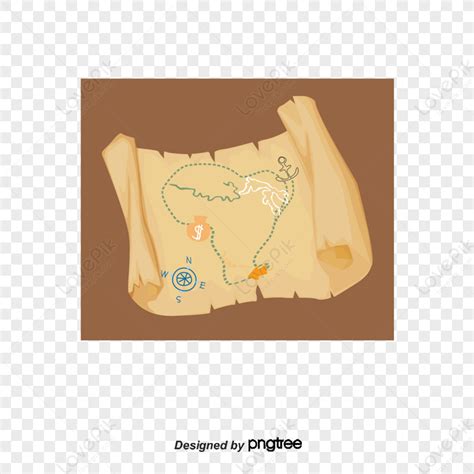 보물 지도 일러스트 찾다결석시합무기 Png 일러스트 무료 다운로드 Lovepik