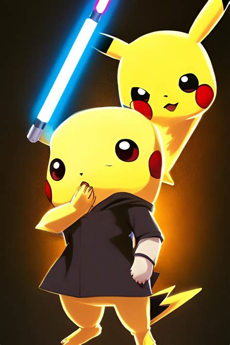 Six Pikachu Starwars Pictures I Made Oc Rpokemonart