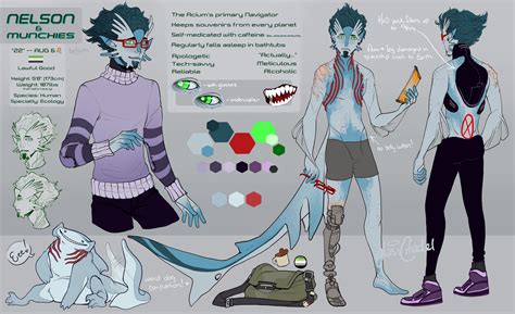 Reference Sheet Nelson [oc] By Glasscitadel On Deviantart