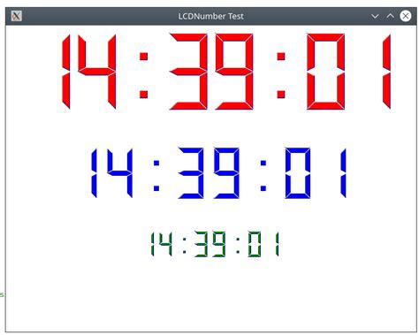 Qlcdnumber For Qml Vals Blog