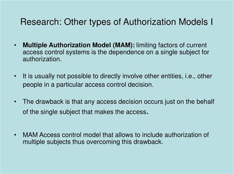 Ppt Authorization Models In Medical Information Systems Powerpoint