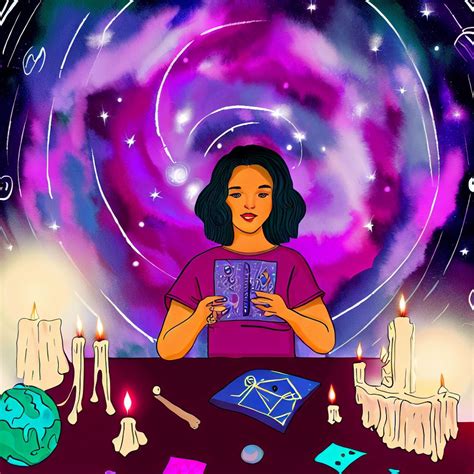 Tarot Girl Riding The Space Elevator Tyri