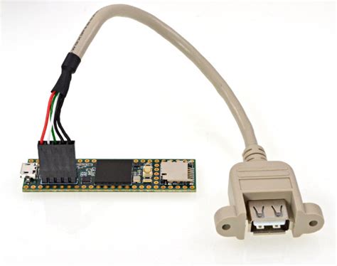 Buy USB Host Cable For Teensy Or Teensy In India Fab To Lab