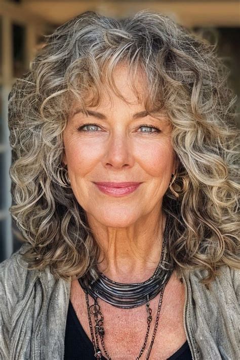 27 Curly Hairstyles That Will Inspire Women Over 60 To Embrace Their