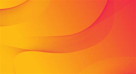 Orange Geometric Background Dynamic Shapes Composition With Lines Abstract Background With