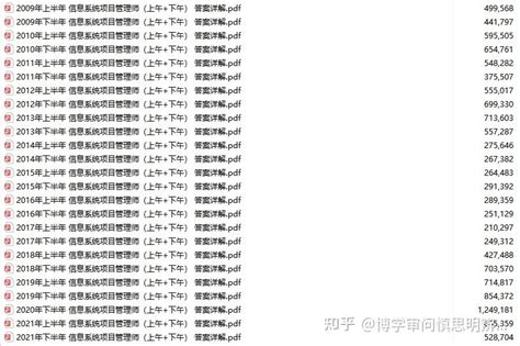 高级软考——信息系统项目管理师备考资料 知乎