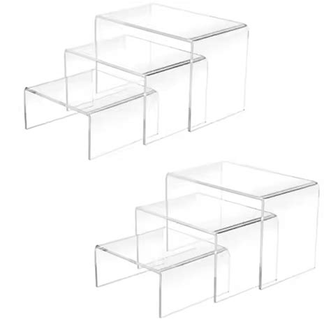 Plexiglass Risers Display Solutions For Showcasing Products