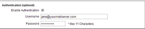 Smtpauthenticationsettings Avtech