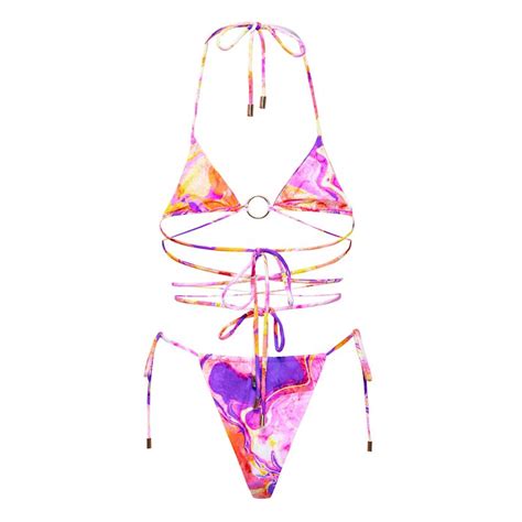 Capri String Tie Bikini Bottom Kamari Swim Wolf And Badger
