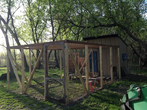 How To Build A Covered Chicken Run Step By Step
