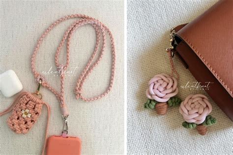 Easy DIY Macrame Keychain Tutorials For Beginners Macrame For Beginners