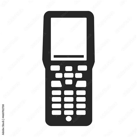 Scanner Of Code Vector Black Icon Vector Illustration Scan Barcode On White Background