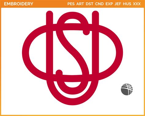 Ohio State Buckeyes Throwback Logo 2023 College Sports Embroidery Logo In 4 Sizes And 8