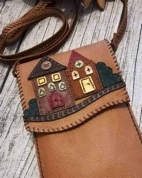 Deri çanta Süsleme Fikirleri Deri Tasarımlar Bag Evi Kendin Yap Deri çanta