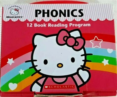 Hello Kitty Scholastics Phonics 12 Book Reading Program For Sale Online