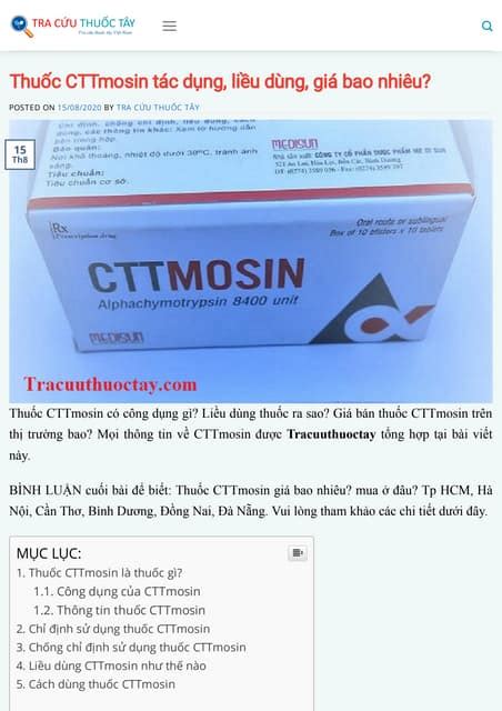 Thuoc Khang Sinh Augmentin 250mg Tracuuthuoctay Pdf