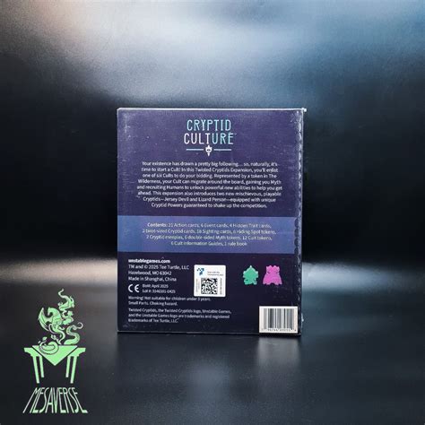 [original] Twisted Cryptids Ness Is More Board Game Mesaverse