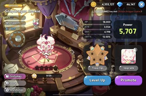 Snapdragon Toppings Rcookierunkingdoms