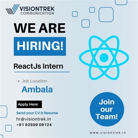 visiontrek communication on linkedin react html css javascript