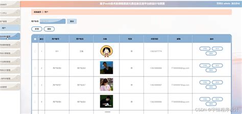 Javaphpnodejspython基于web技术的课程思政元素信息交流平台的设计与探索【2024年毕设】 Csdn博客