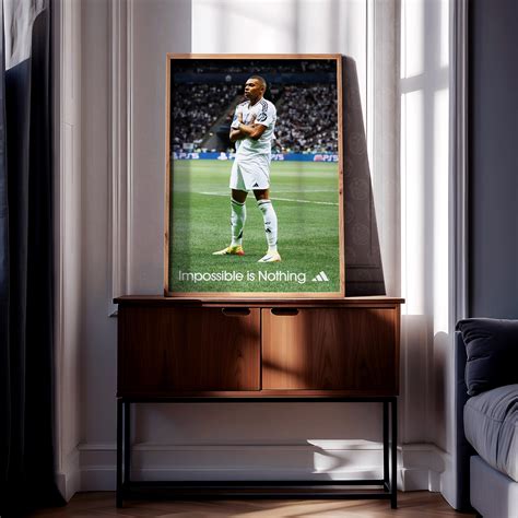 Kylian Mbappe Impossible Is Nothing Poster Offside Posters