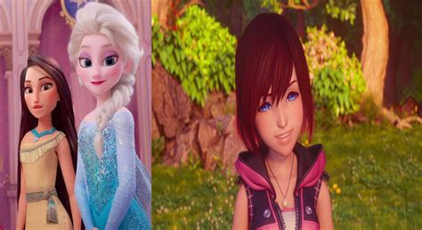 Pocahontas And Elsa Like Kairi By Jacobyel On Deviantart