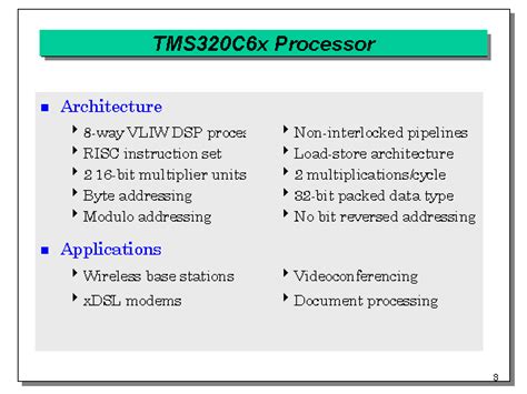 tms320c6x processor