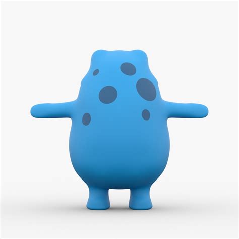 Korean Jinro Soju Toad Character 3d Model Turbosquid 1917175