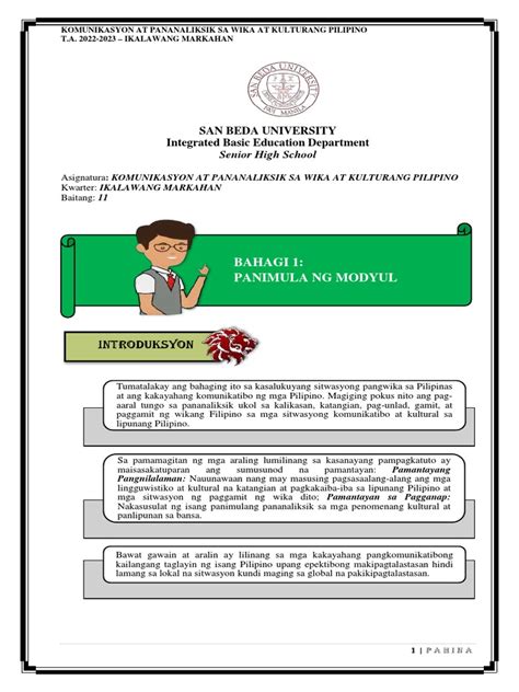 Kom 2ndqtr Modyul Ay22 Pdf