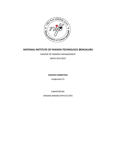 Marketing Assignment 15 Pdf Marketing Advertising