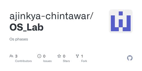 Github Ajinkya Chintawar Os Lab Os Phases