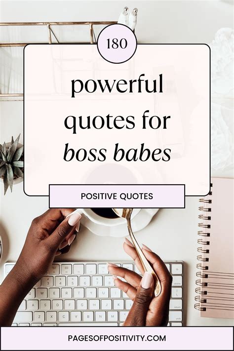 Powerful Boss Babe Quotes For Success And Confidence