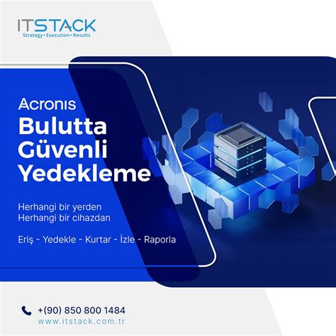 🌩️ acronis cloud backup bulutta güvenli yedekleme itstack bilgi
