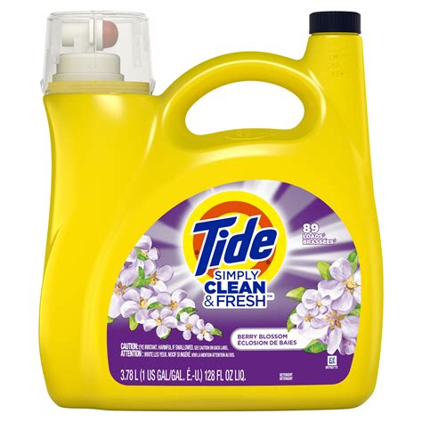 Tide Simply Clean And Fresh Berry Blossom Liquid Laundry Detergent 2x