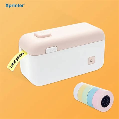 Xprinter Xp Hp4 Bluetooth Mini Printer Inkless Sticker Printer Thermal